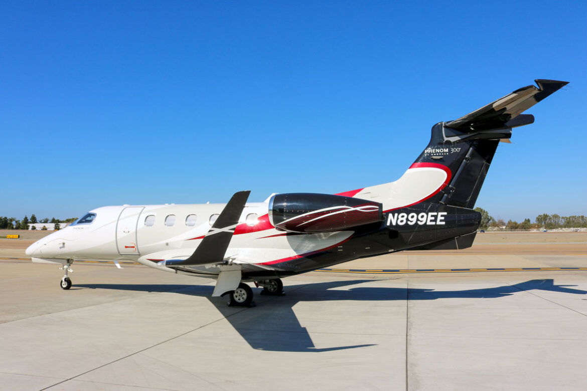 2013 Embraer Phenom 300 N899EE - Sold - Latitude 33 Aviation