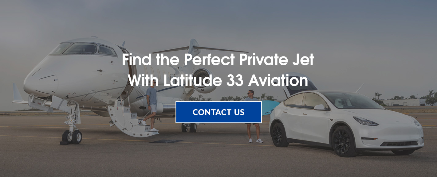 Discover Different Types of Private Jets | Latitude 33 Aviation